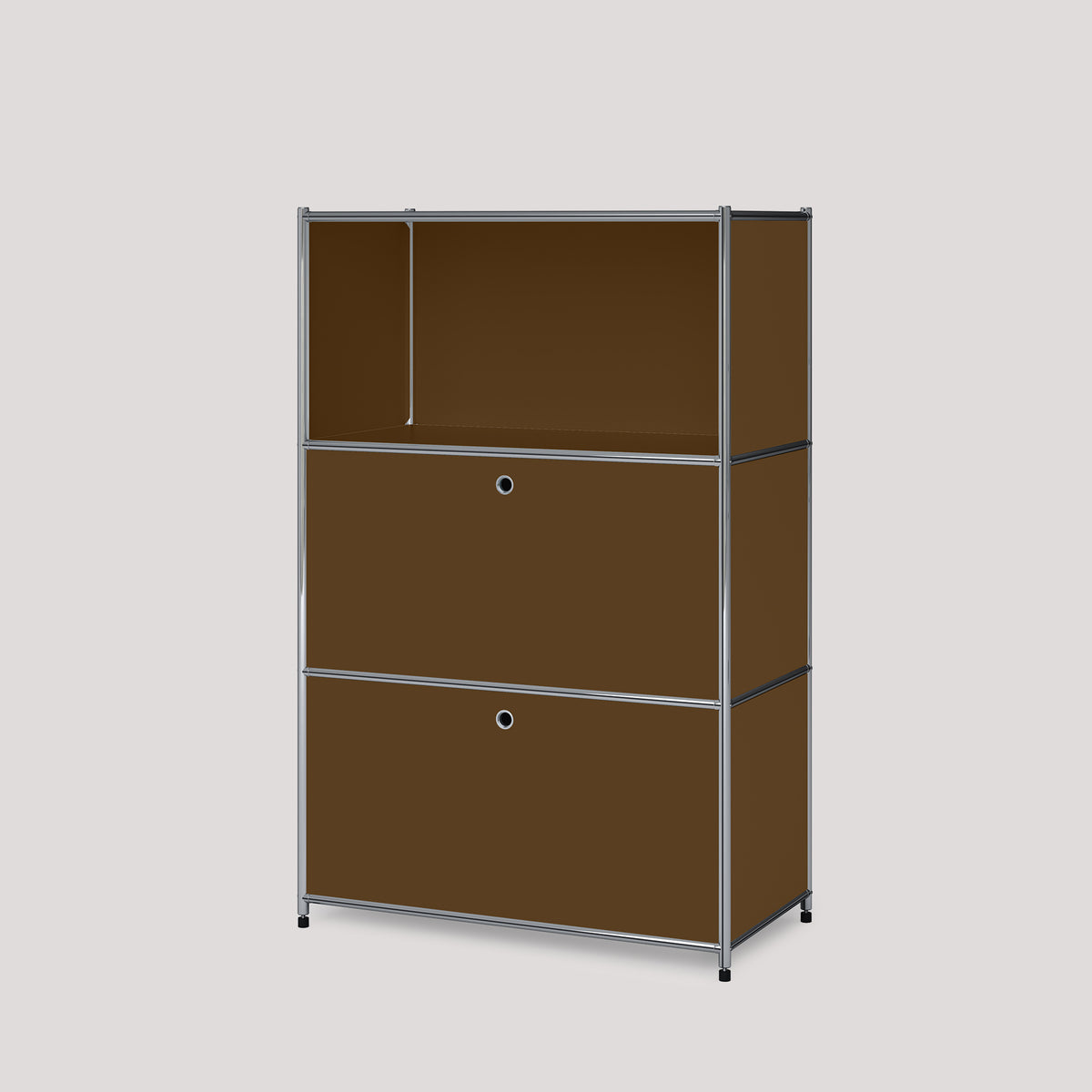 3-Tier Stainless Steel Modular Sideboard, Haller Modular Metal Storage ...